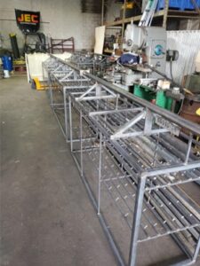 JEC Industrial » E-Coat Rack Fabrication
